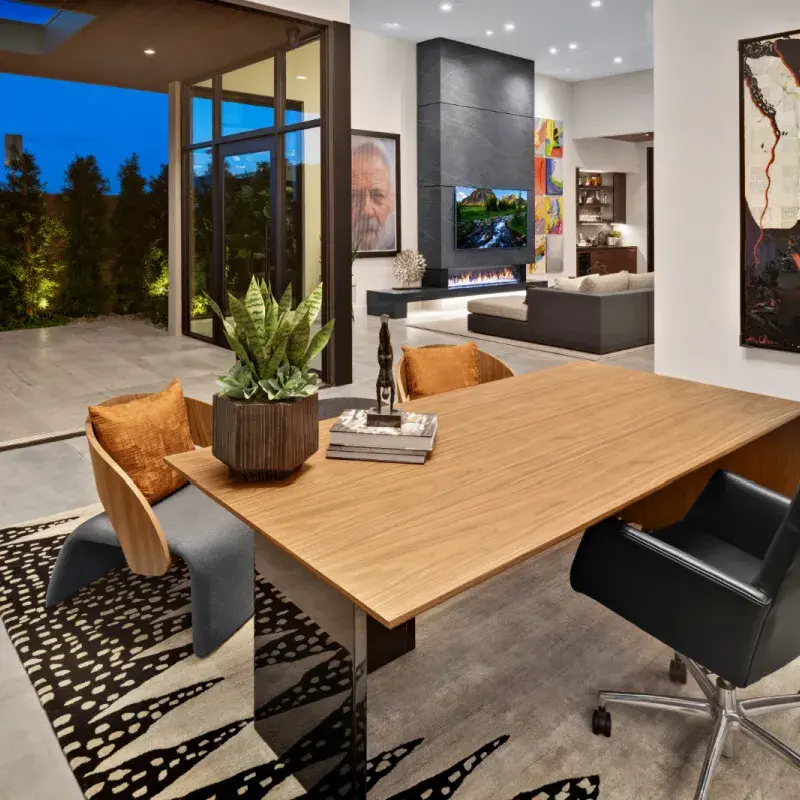 Residence 2 Single-Level Home Plan - Luxury Estate Homes in Las Vegas